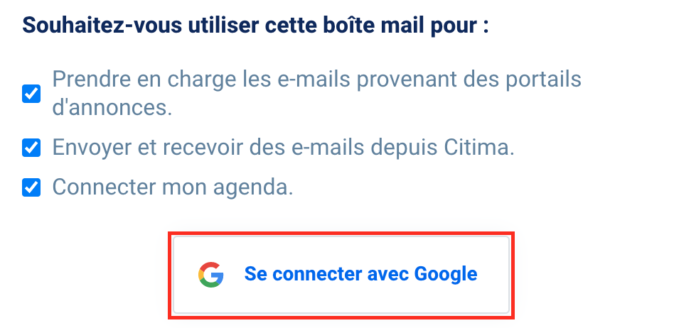 Comment connecter votre boîte mail Gmail à Garantme